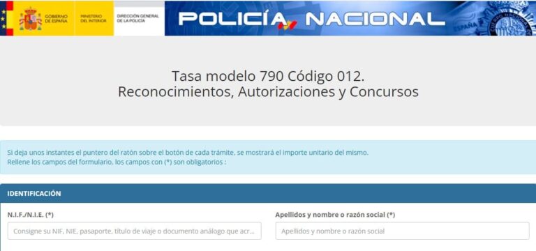 Rellená el formulario EX-15 y la tasa para solicitar la asignación de ...